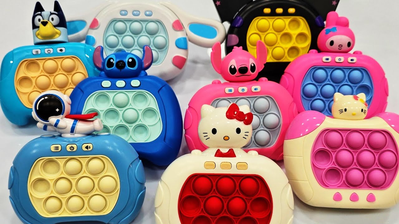 POP IT SPEED PUSH GAME Hello Kitty COLLECTION 2024 #asmr #cute #toys # ...