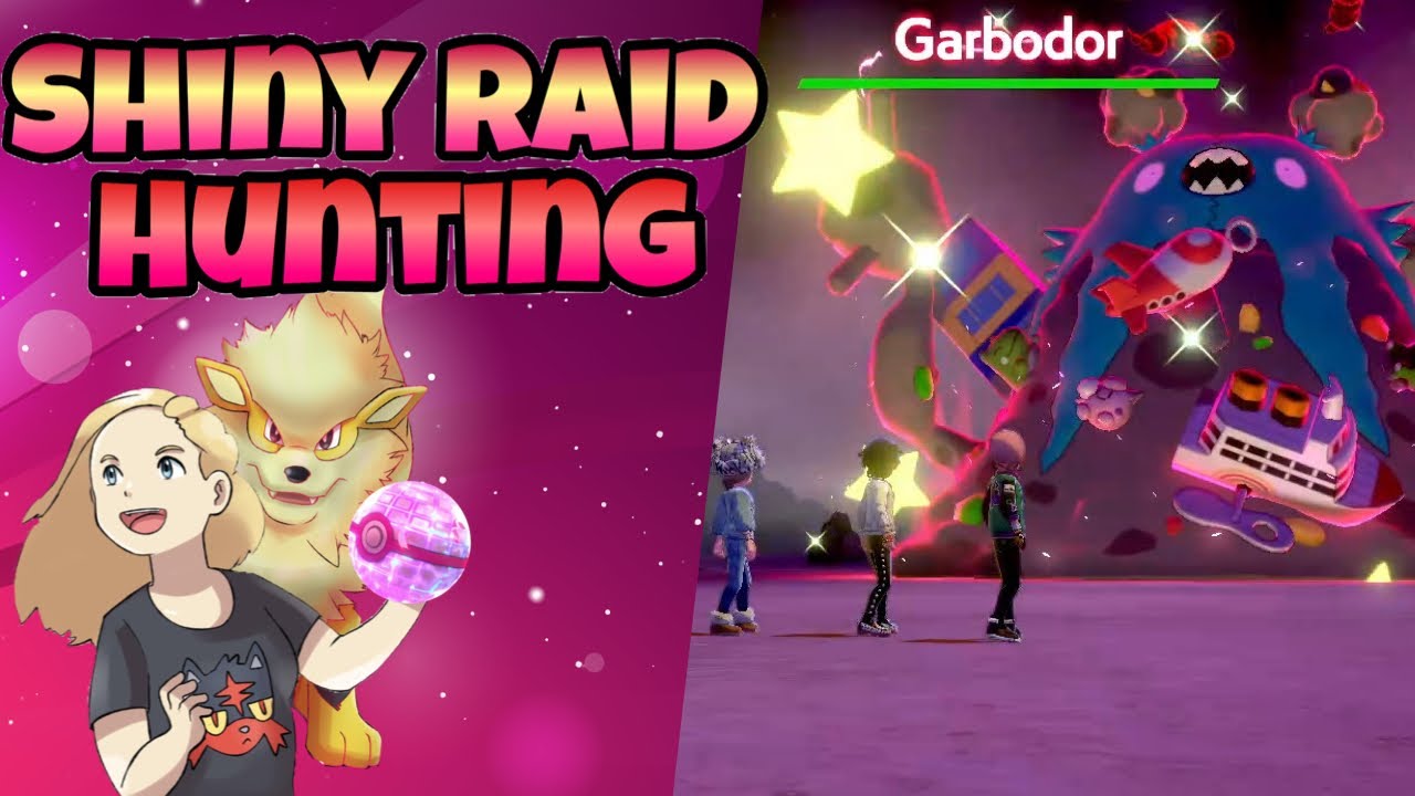 Shiny Gmax Garbodor Caught! Pokemon Shield - YouTube
