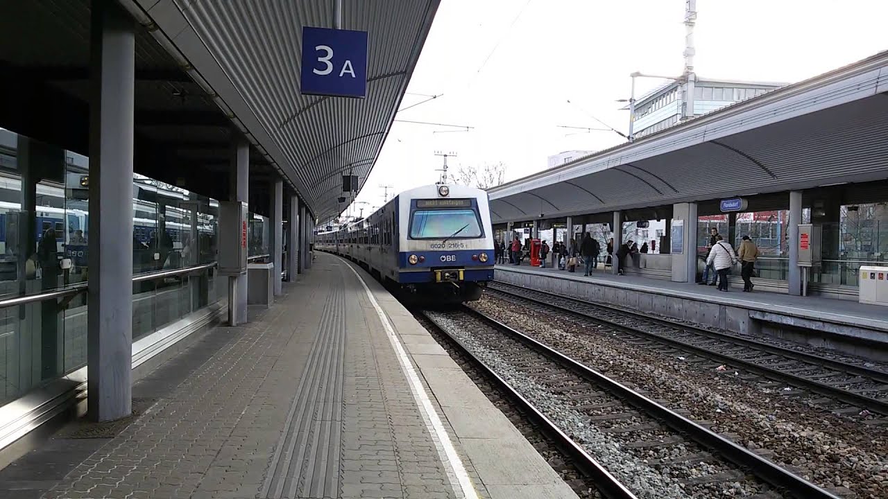 ÖBB S-Bahn 4020 Floridsdorf in Wien - YouTube