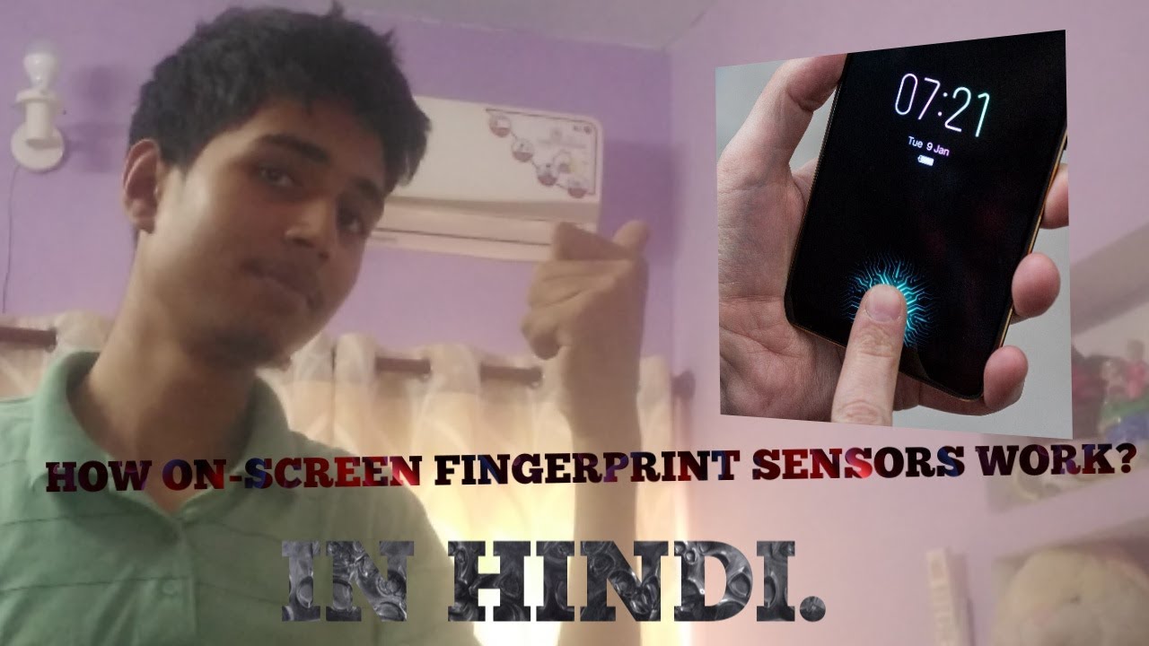 How on screen fingerprint sensor work? - YouTube