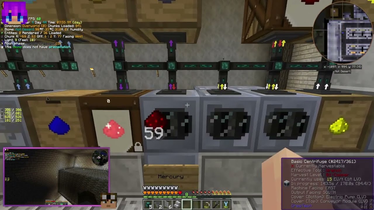 GregTech: New Horizons (GTNH) w/ Twist Space! | MV Energy Hatch ...