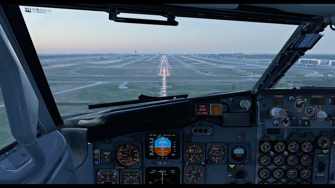 Setting Cockpit Views for Good Landings and IFR Minimums - YouTube