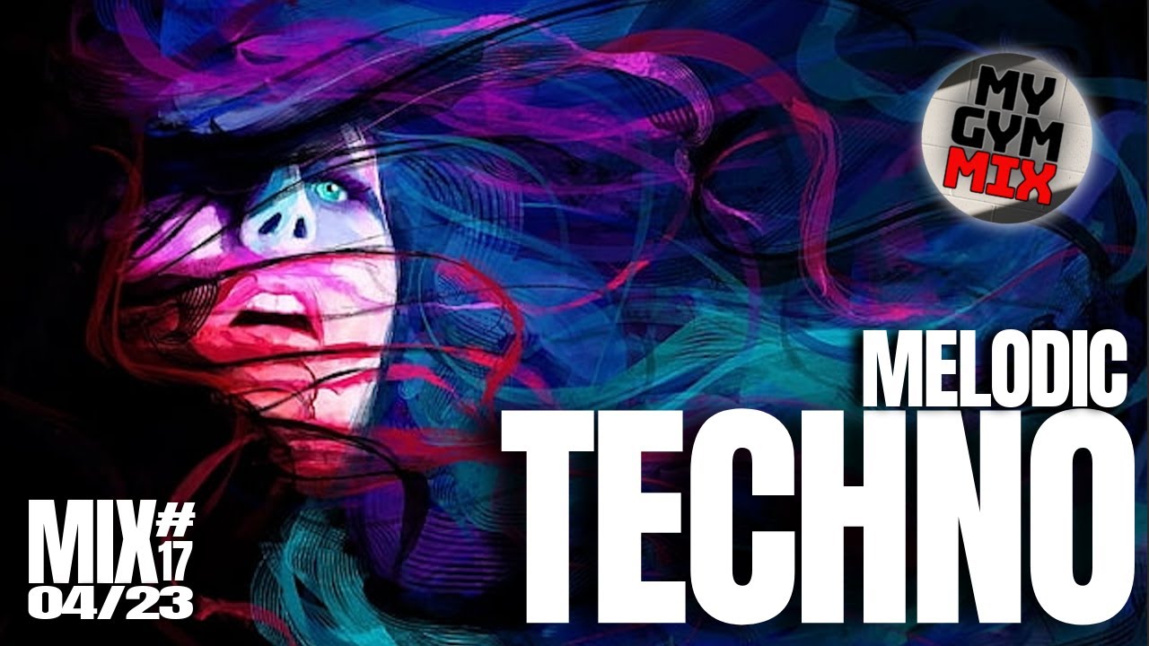 Melodic Techno Mix #17 04/23 Audio Synchronised Psychedelic Visuals ...