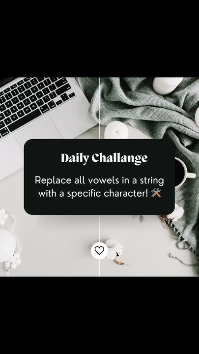 Replace Vowels in a String with Python | Beginner-Friendly Python ...