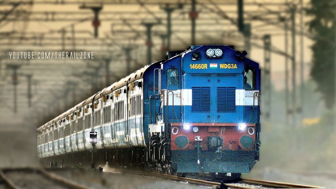 Early Morning Diesel Trains | JanShatabdi Express | Indian Railways ...