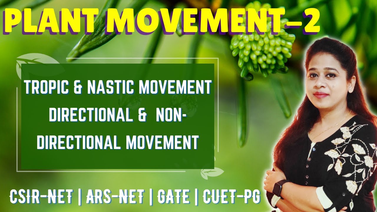 Plant Movement 2 | Directional Movement | Tropic Movement ...