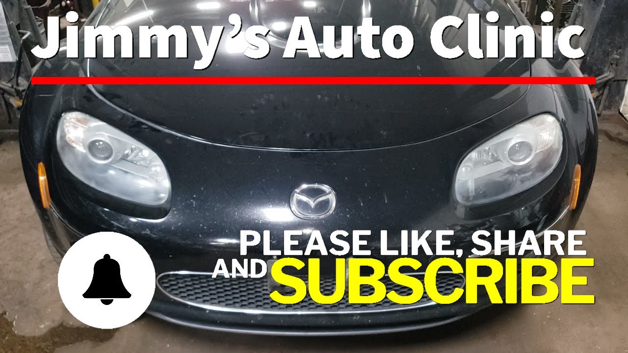 2007 Mazda Miata | Cooling System Flush | Coolant Overflow Bottle ...