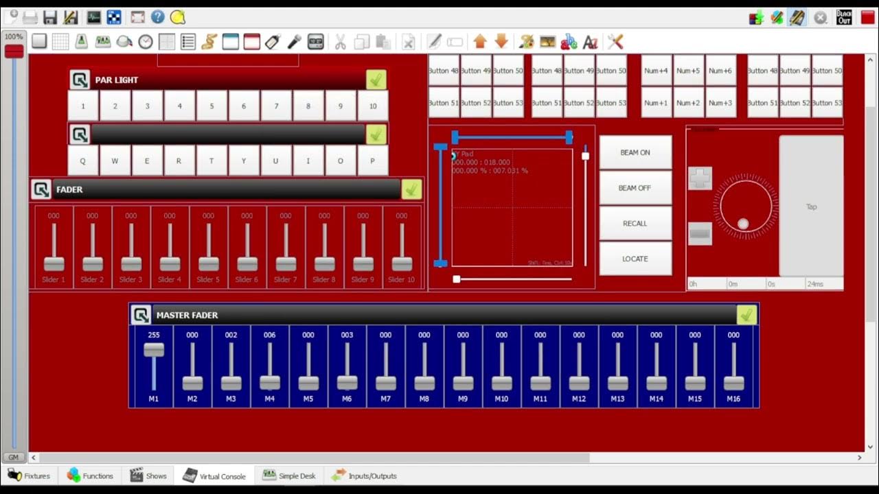 PART 3 QLC+ HOW TO MAKE A BUTTON IN QLC - YouTube