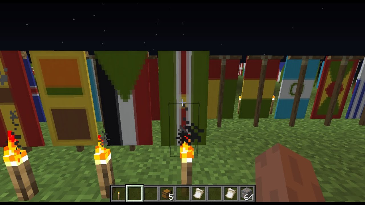 Minecraft Flag Banner Tutorial: Suriname - SRPFC - YouTube
