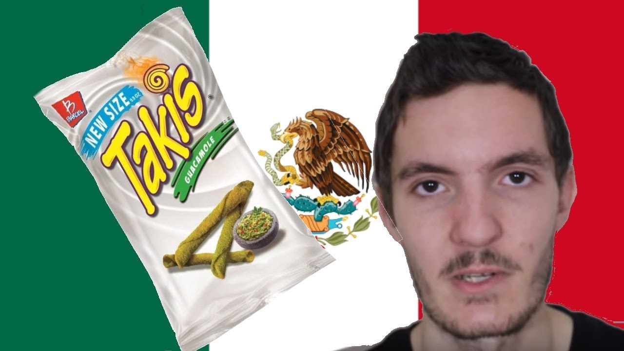Trying Guacamole Takis - YouTube