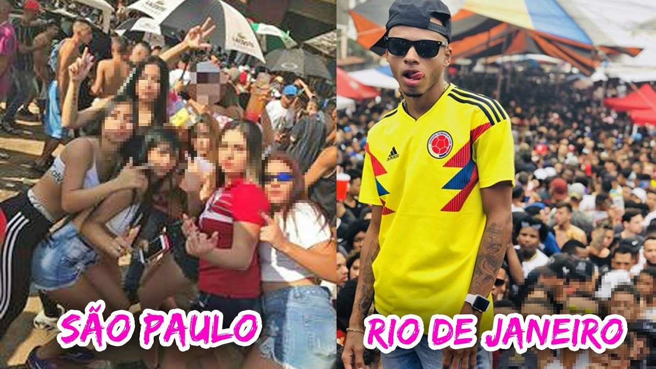 BAILE FUNK DE SP x BAILE FUNK DO RJ - YouTube