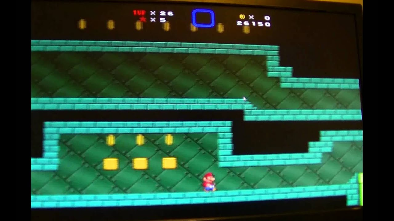 Super Mario Bros. X - Level 36: Underground Battle Arena. - YouTube