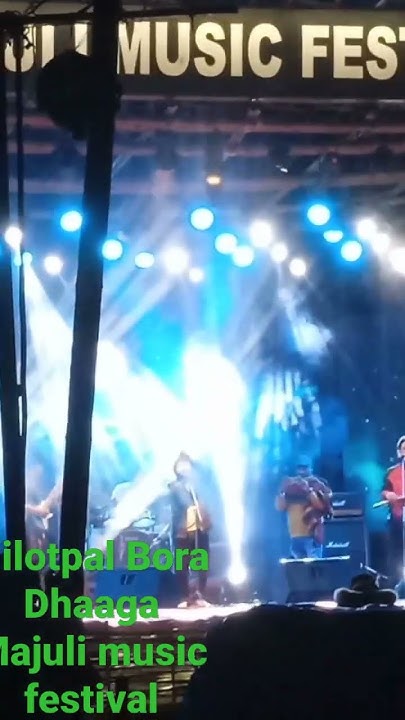 Nilotpal Bora ll Dhaaga ll Majuli music festival - YouTube