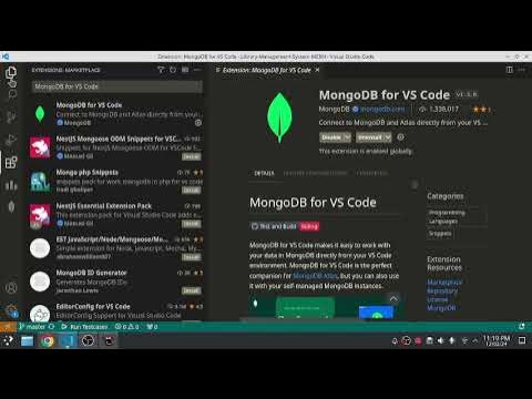 Setup github project- Library Management System (MERN) - YouTube
