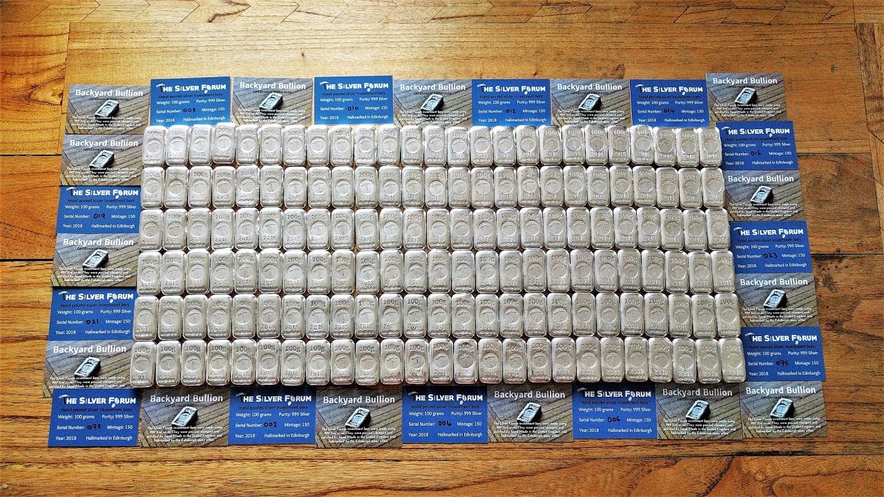 The 150x 100g Silver Forum Bars are done - Support the Forum and get ...