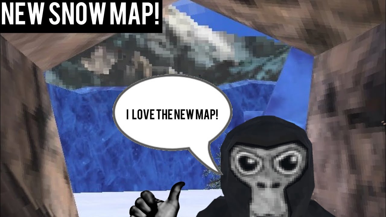 NEW SNOW MAP!☃️ | Gorilla Tag - YouTube
