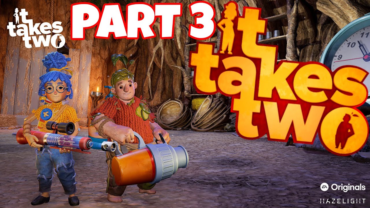 It Takes Two - Let's Play with GAMER GIRL: The Big Bad Busy Bees - YouTube