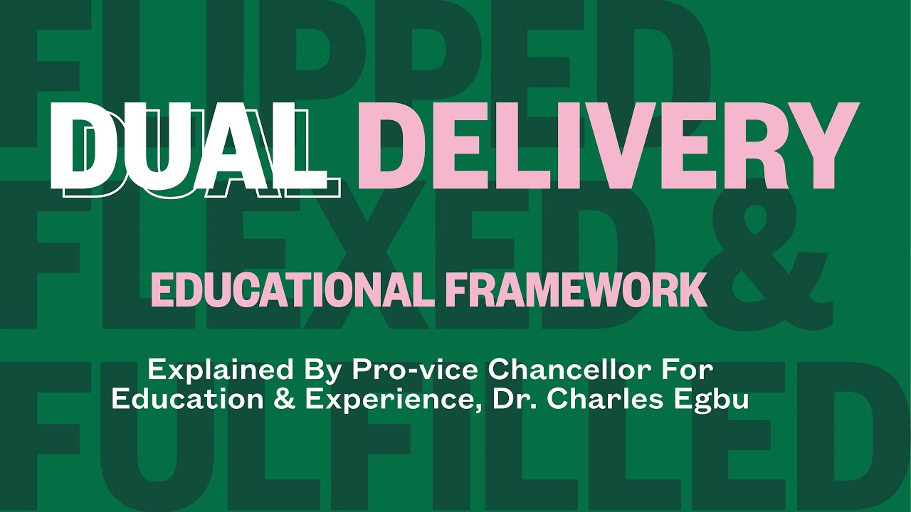 Our Plan for Dual Delivery explained by Dr, Charles Egbu - YouTube