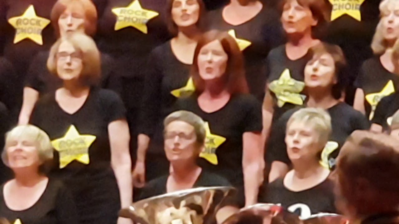 Rock Choir De Montford Hall Leicester 2018 - YouTube