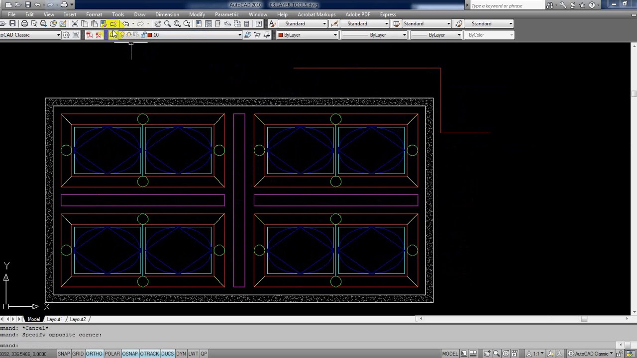 AUTOCAD LAYER GROUP FILTER - YouTube