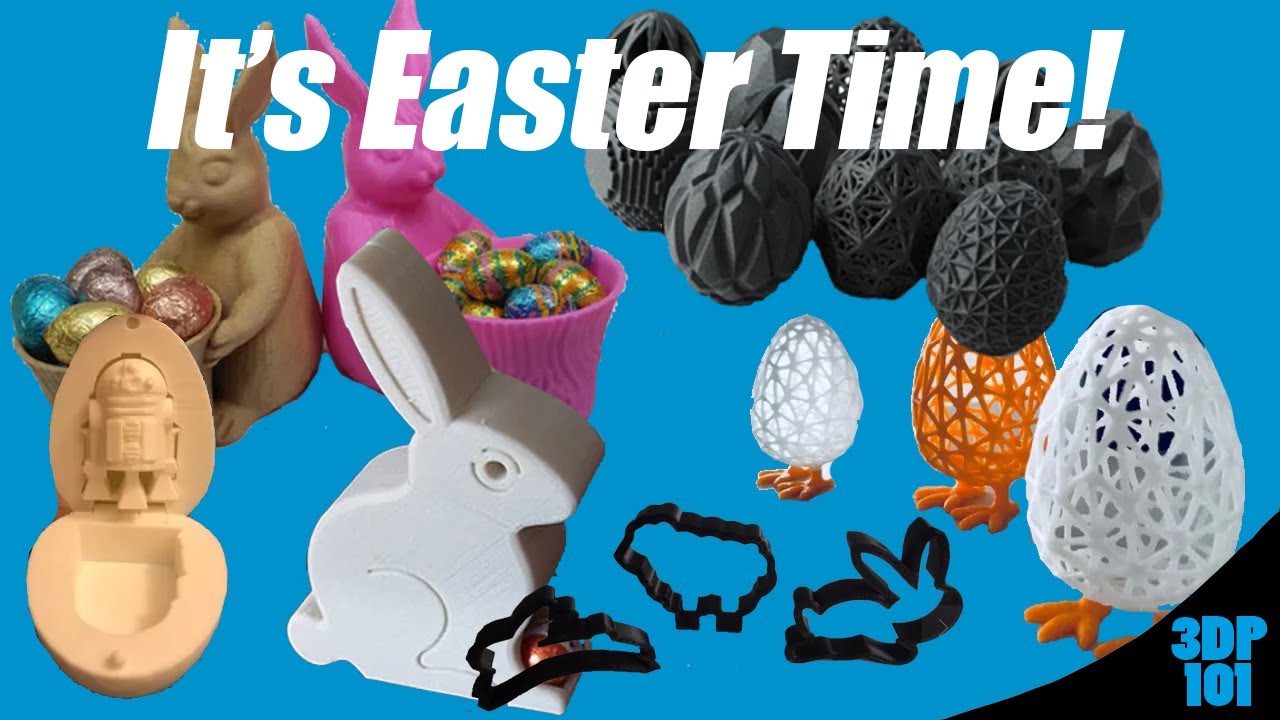 Celebrating Easter 2021 with 3D Printing! - YouTube