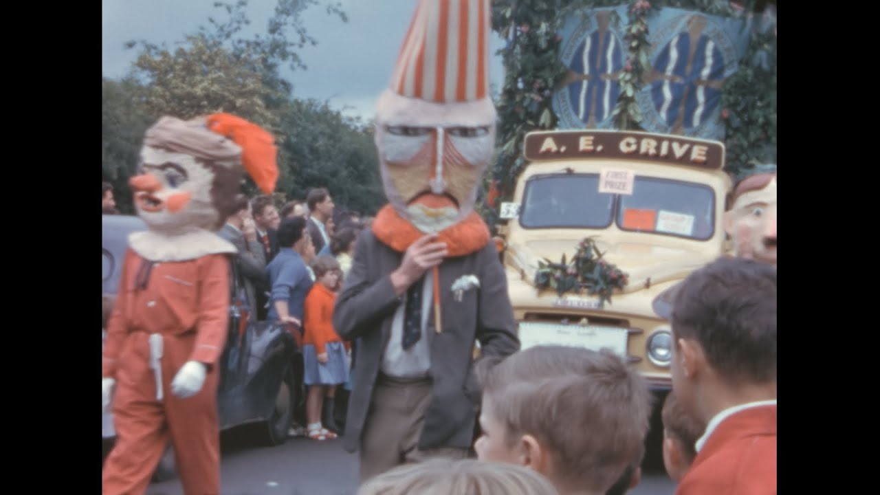England 1960s: The float parade archive footage - YouTube