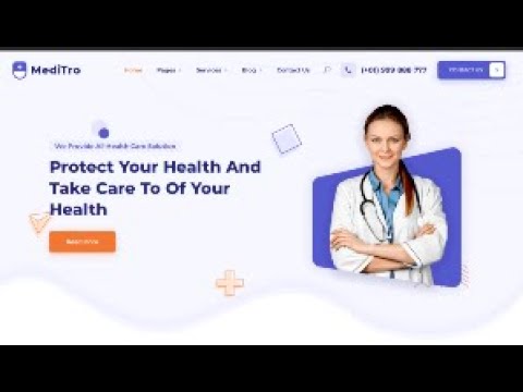 React Healthcare WebsiteTutorial | React.js Tutorial for Beginners ...