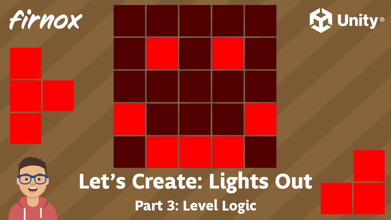 Let's Create: A lights out puzzle game in Unity (Part3: Level logic ...