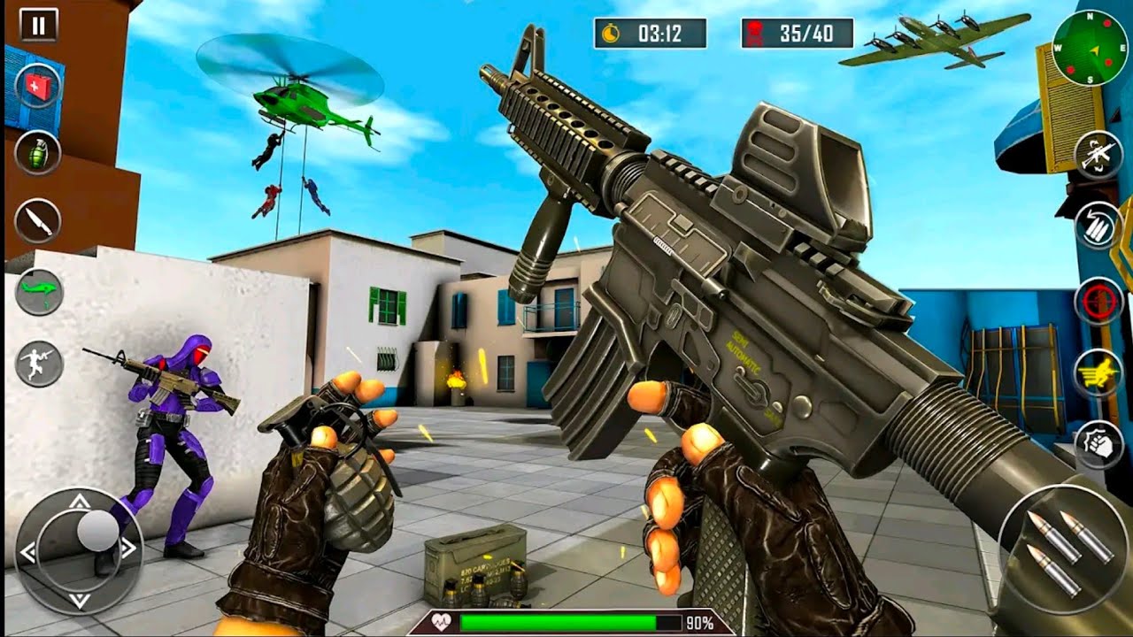 Robot FPS Shooting Strike - Fps Robot Shooting Games - Android GamePlay ...