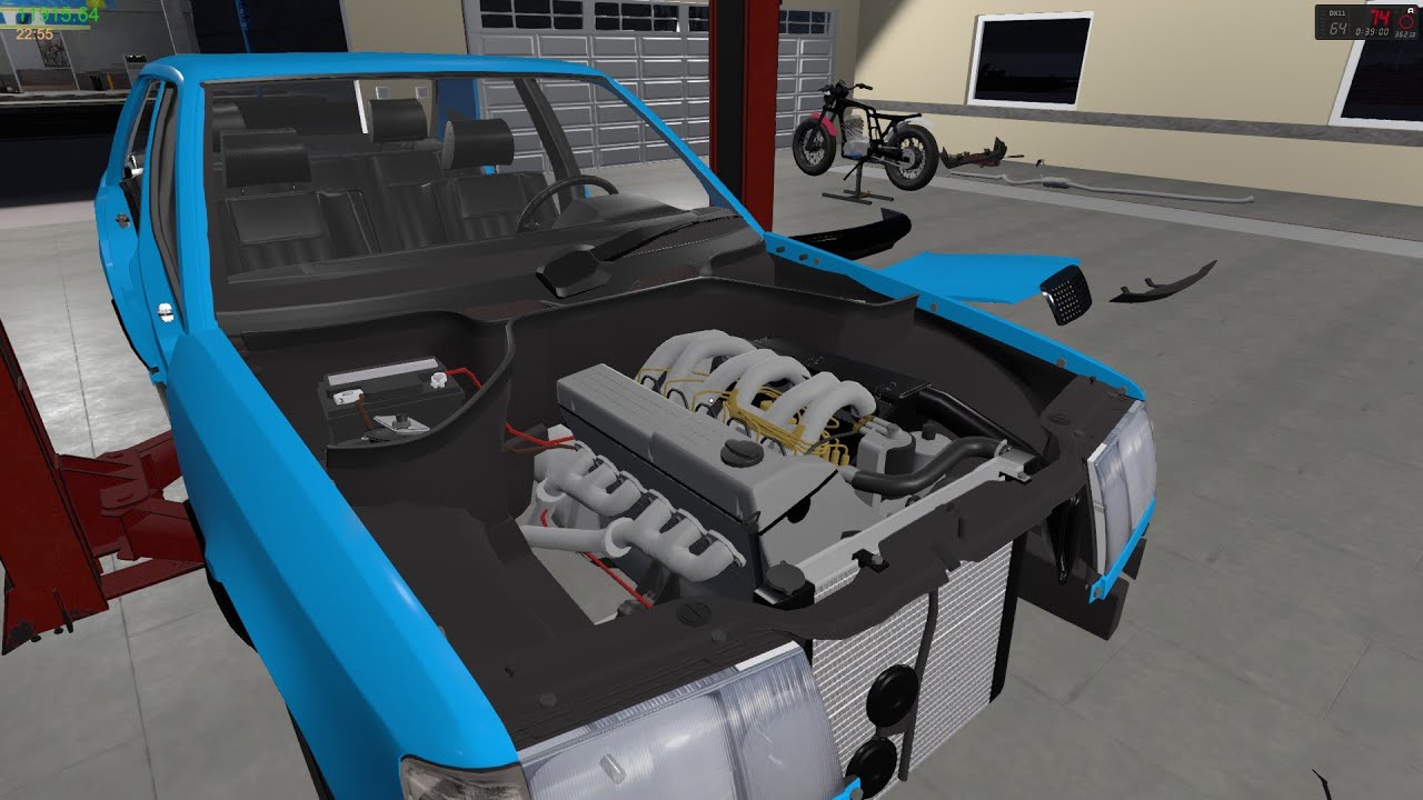 My Garage New Engine I6D build - YouTube