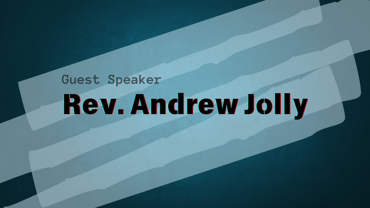 Restoring Form and Purpose (Rev. Andrew Jolly) - YouTube