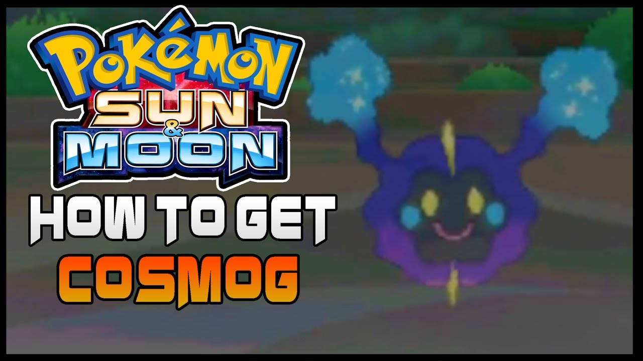 Pokemon Sun and Moon Where to get Cosmog Legendary Pokemon ( How to get ...