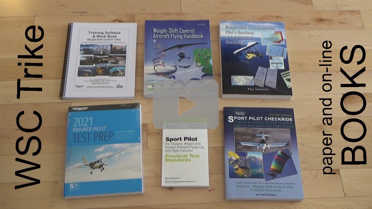 Weight-Shift Control Aviation Trike Books - Paper and On-Line - YouTube