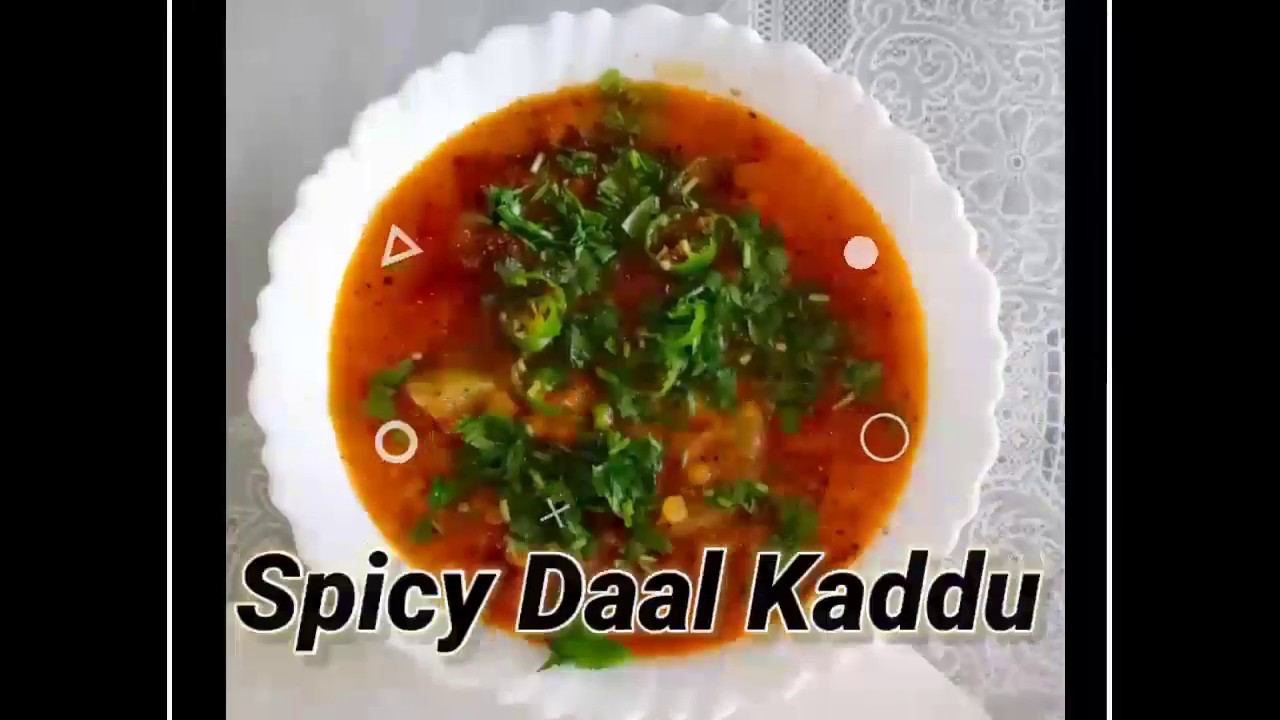 How to Make SPICY DAAL KADU |RECIPE | BY MAMA THE MASTER - YouTube