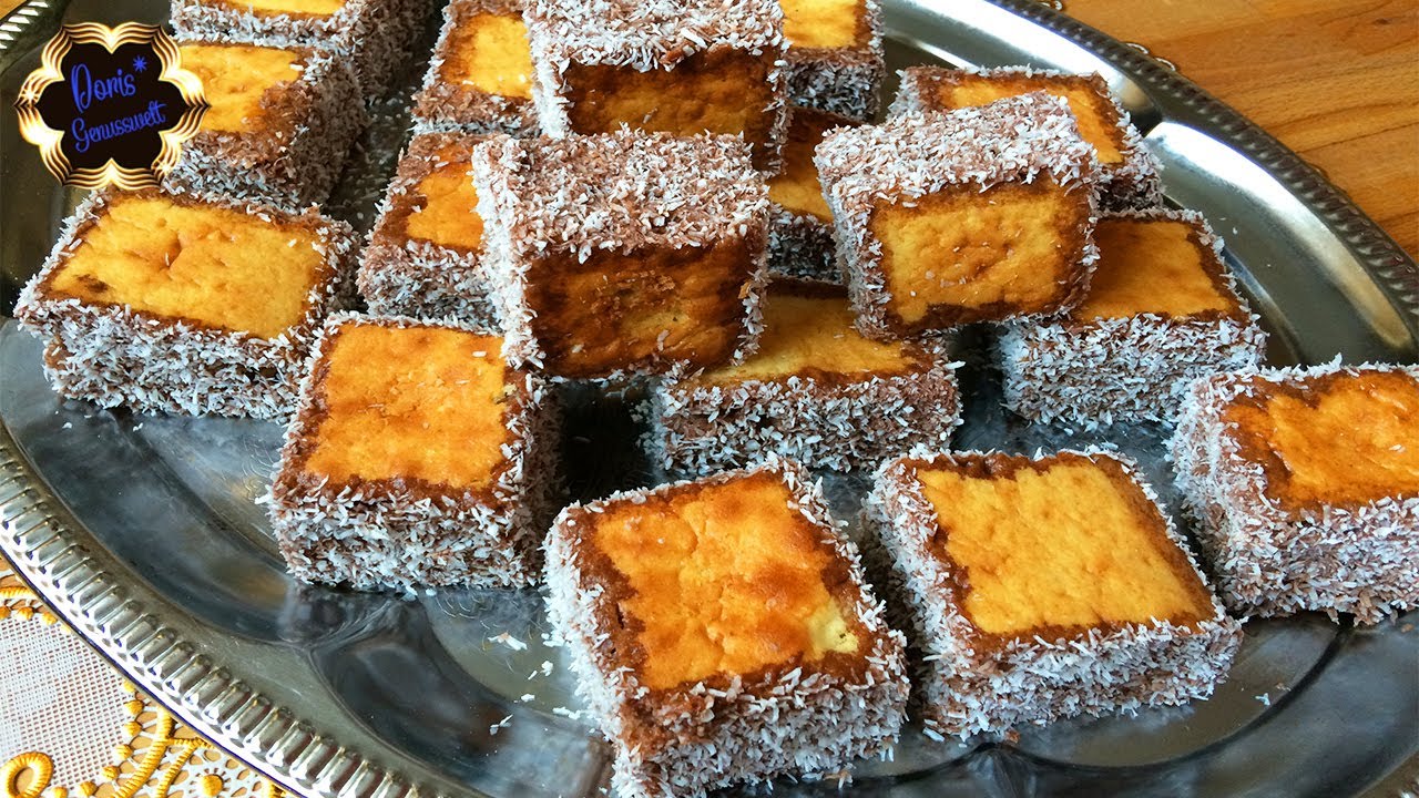 Cupavci (Čupavci ) : Kokoswürfel Rezept 😍 Lamington ️ kokuszkocka - YouTube