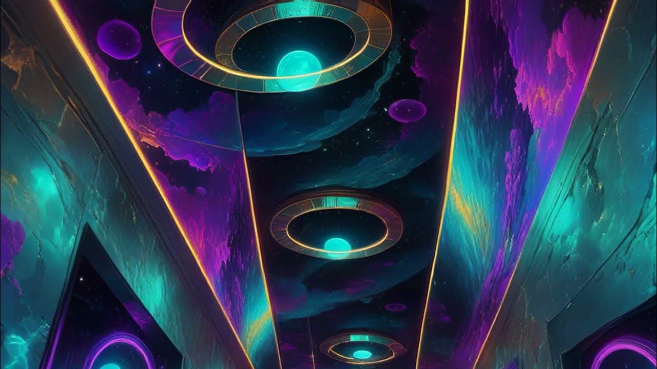 [4K UHD NO SOUND] Trippy Visuals for LSD Trips | Watch While High on a Neon Metaphysical Journey ...