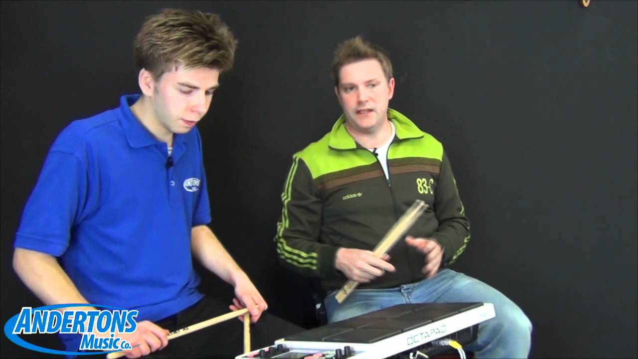 Roland SPD-30 Octapad with RT10K and RT10S Acoustic Triggers - YouTube