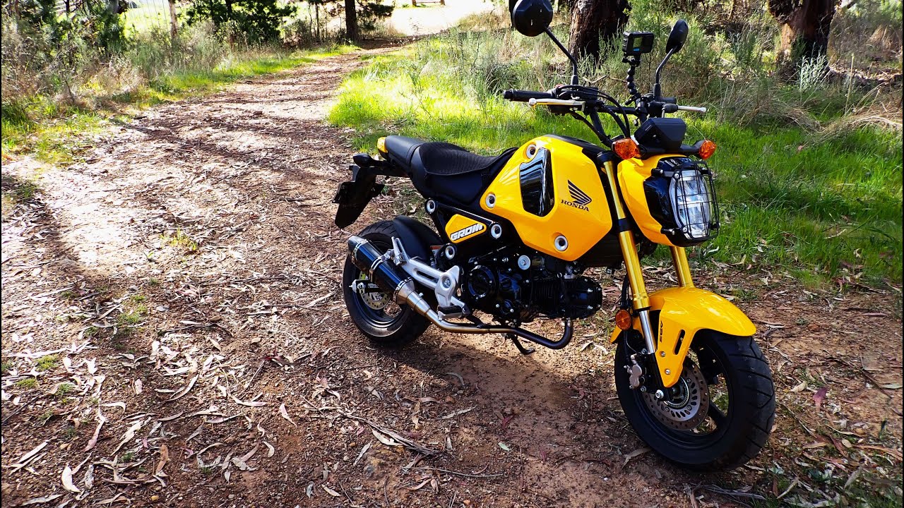 2022 Honda Grom Yellow