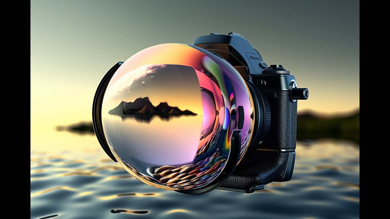 3D Futuristic AI Camera Art - YouTube