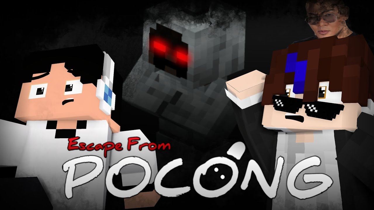 Pocong botak ini meresahkan kita di Minecraft - YouTube