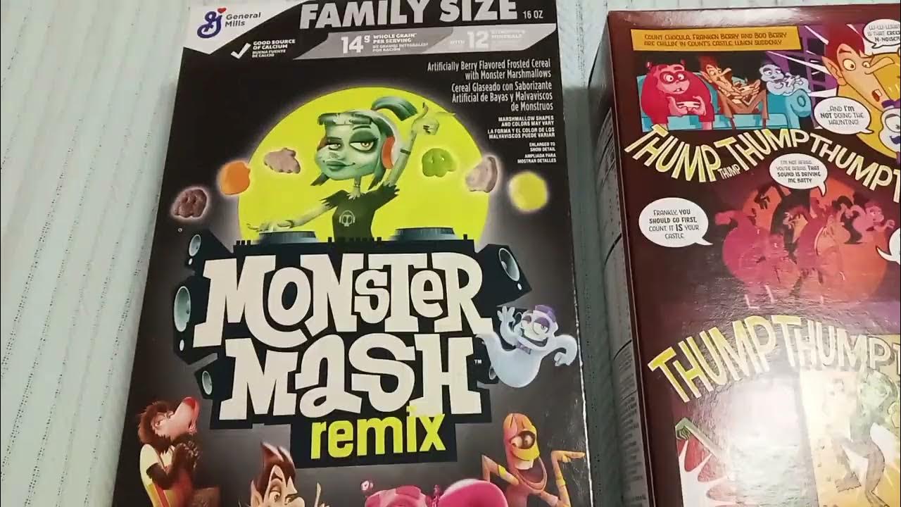 Count Chocula & New Monster Mash Cereals for Halloween (2023)! - YouTube