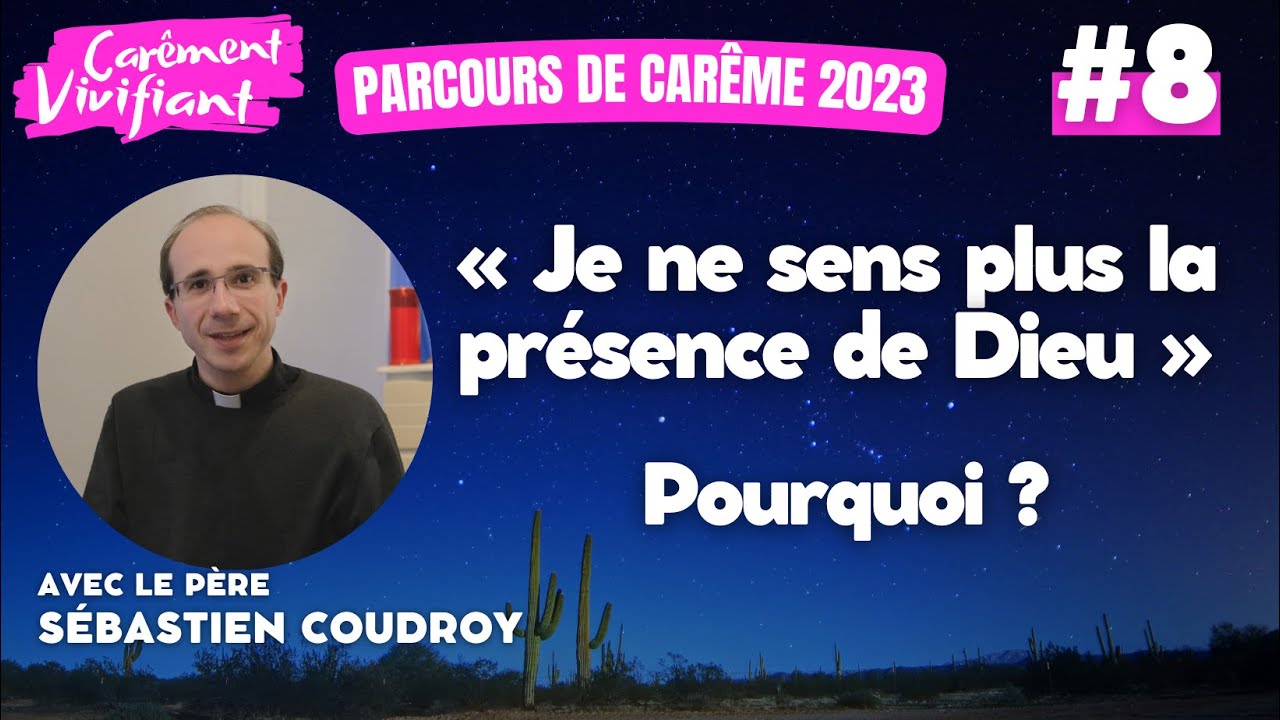 Je ne sens plus la présence de Dieu, pourquoi ? : La nuit de la foi ...