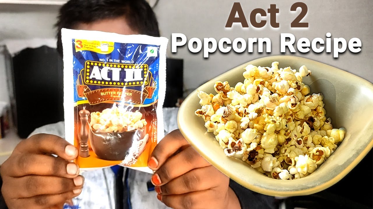 Act 2 Popcorn Recipe - Pressure Cooker | Indian Favorite Time Pass Food ...