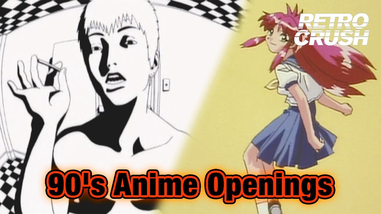 The BEST of 90's Anime Openings | Retro Anime Rewind - YouTube