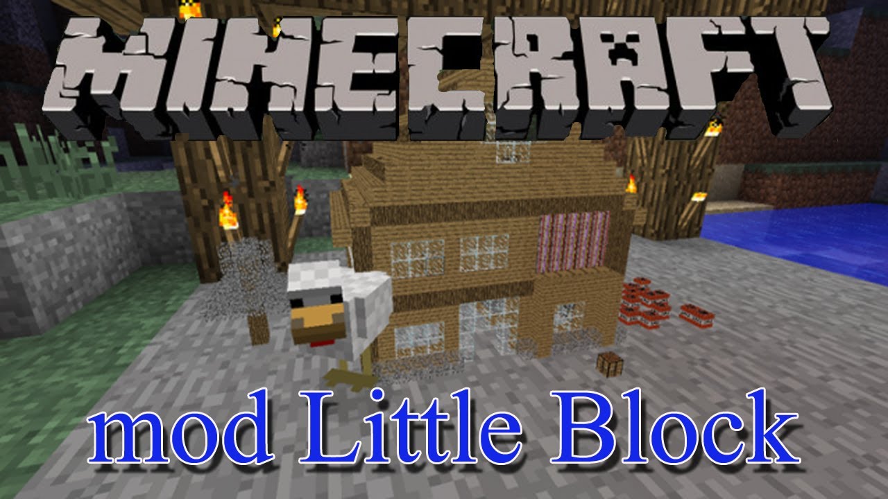 Minecraft - Mod Little Blocks 1.4.5 - YouTube