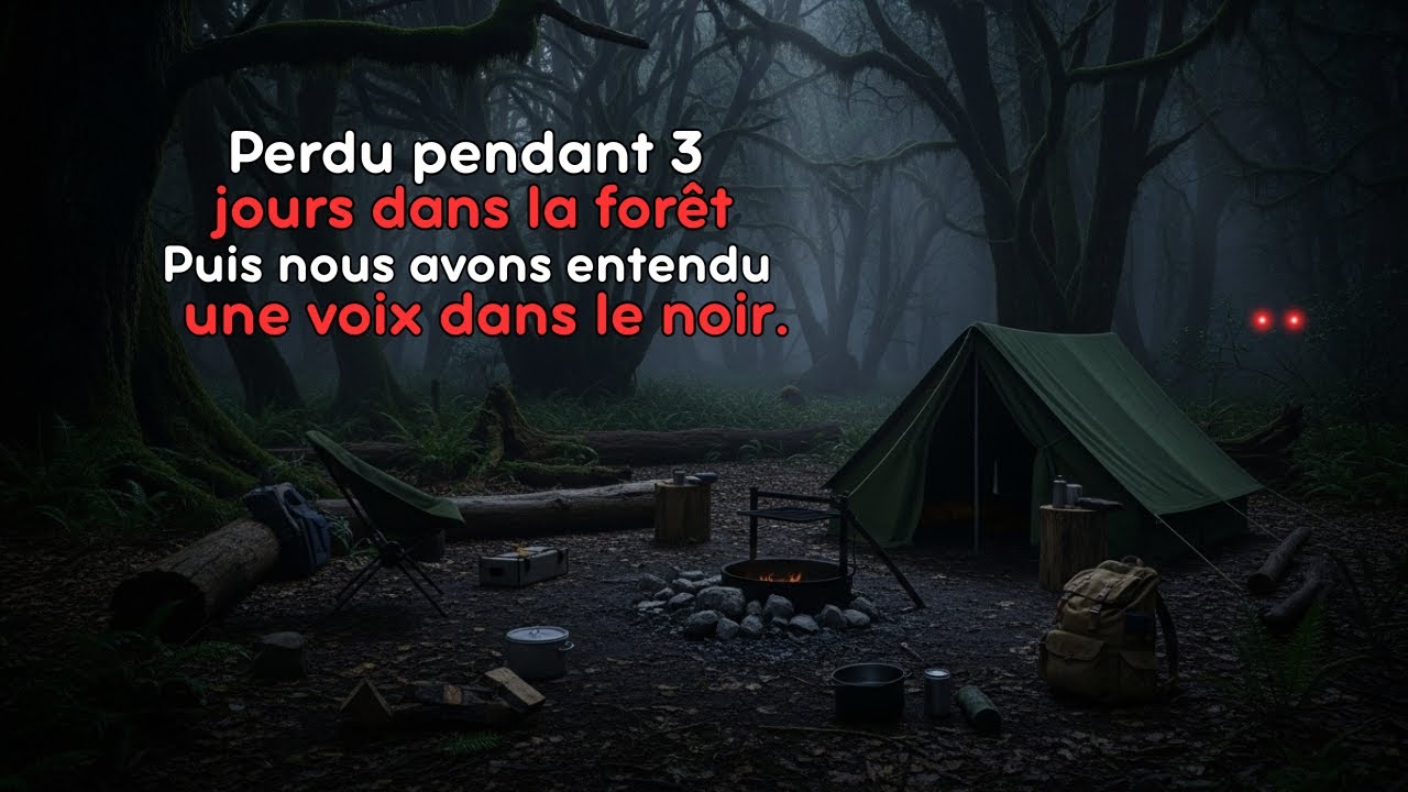 Perdus 3 Jours dans la Forêt...Puis On a Entendu une Voix dans le Noir ...