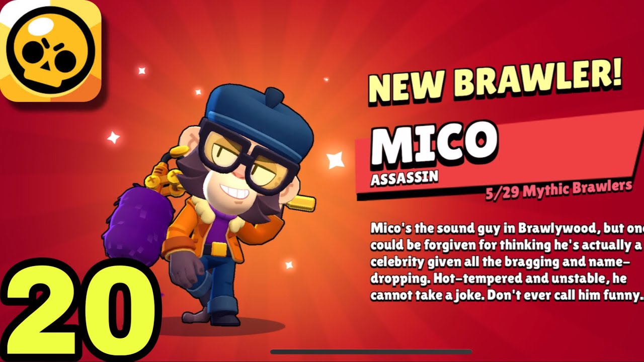 Brawl stars - Mico || Gameplay Walkthrough part 20 || SmoothieGames ...