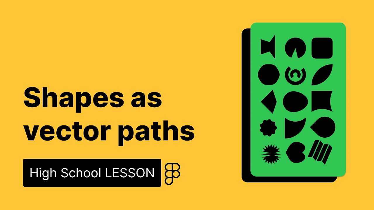 Shapes as vector paths - YouTube