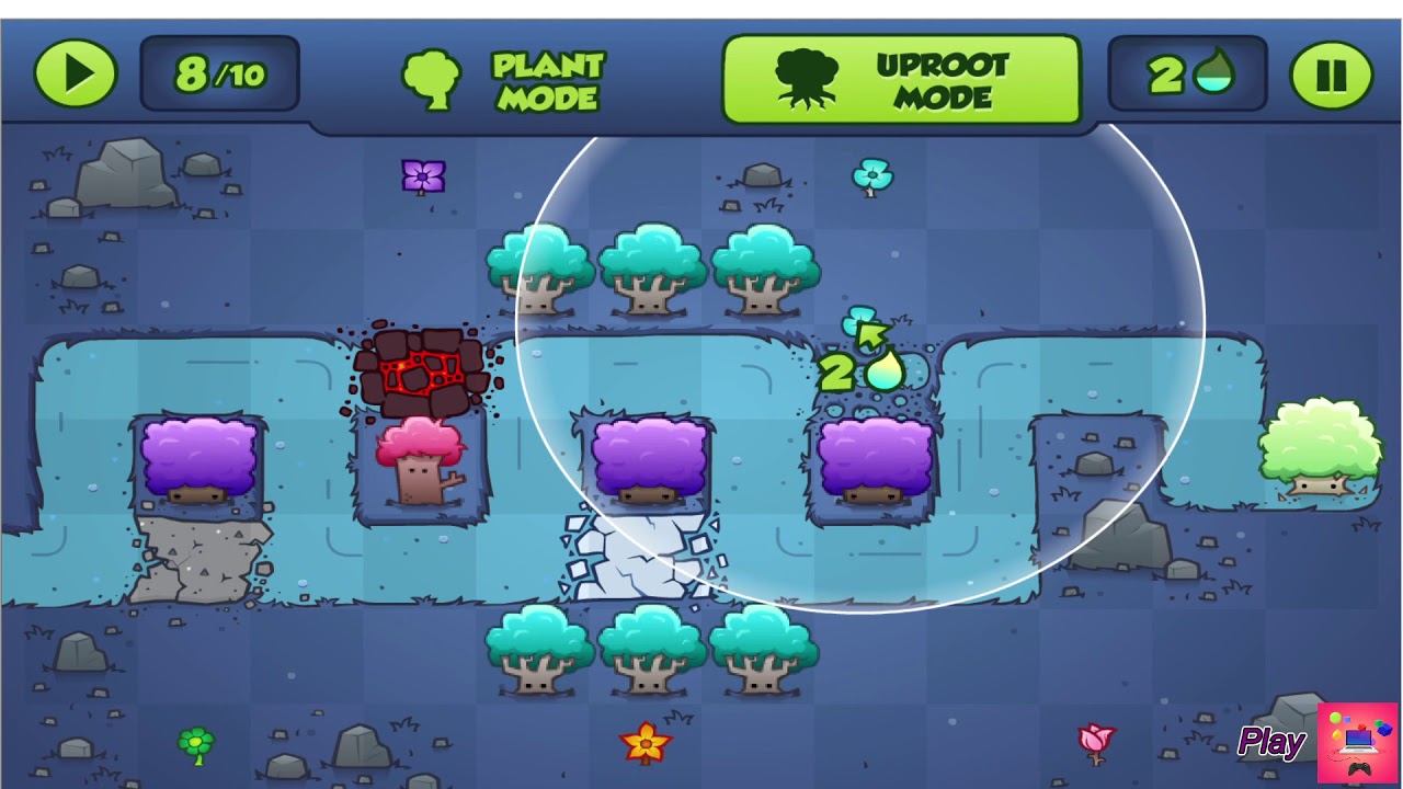 Bloom Defender | Gloomy Woods | Level 6: Bonus level | Normal ...