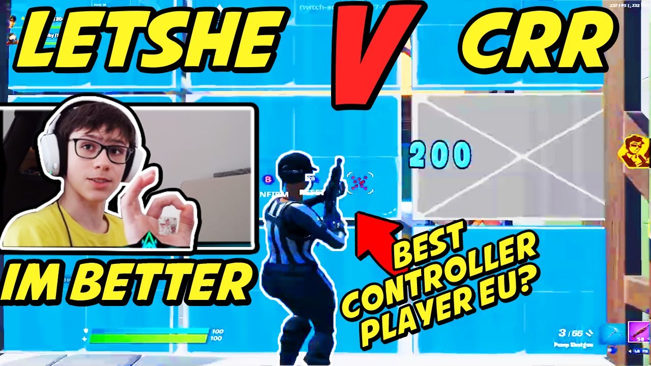 Letshe Challenged CRR To Claim His #1 Controller Player On EU & This ...